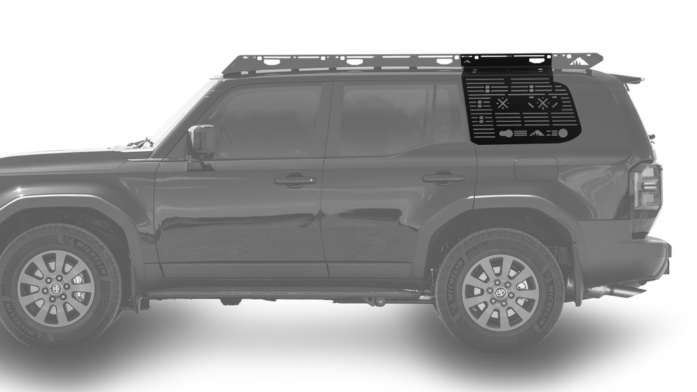 Roof Rack Side Accessory Panels | Sherpa Equipment Co.