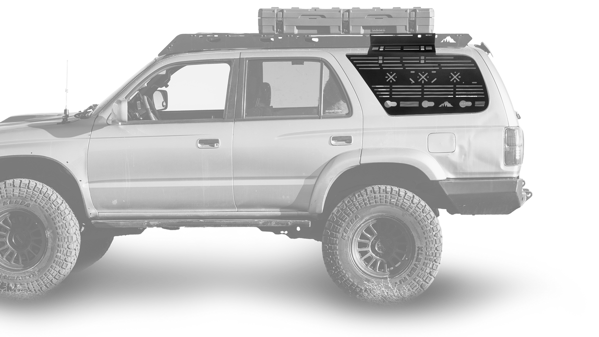 Roof Rack Side Accessory Panels | Sherpa Equipment Co.