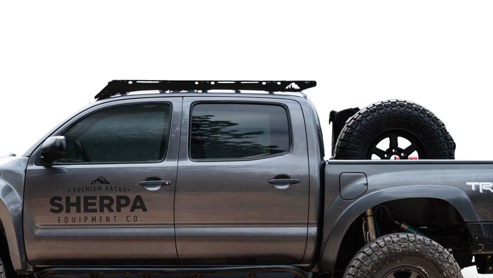 Sherpa Sport Series Double Cab Tacoma Roof Rack | 2005-2023 Tacoma