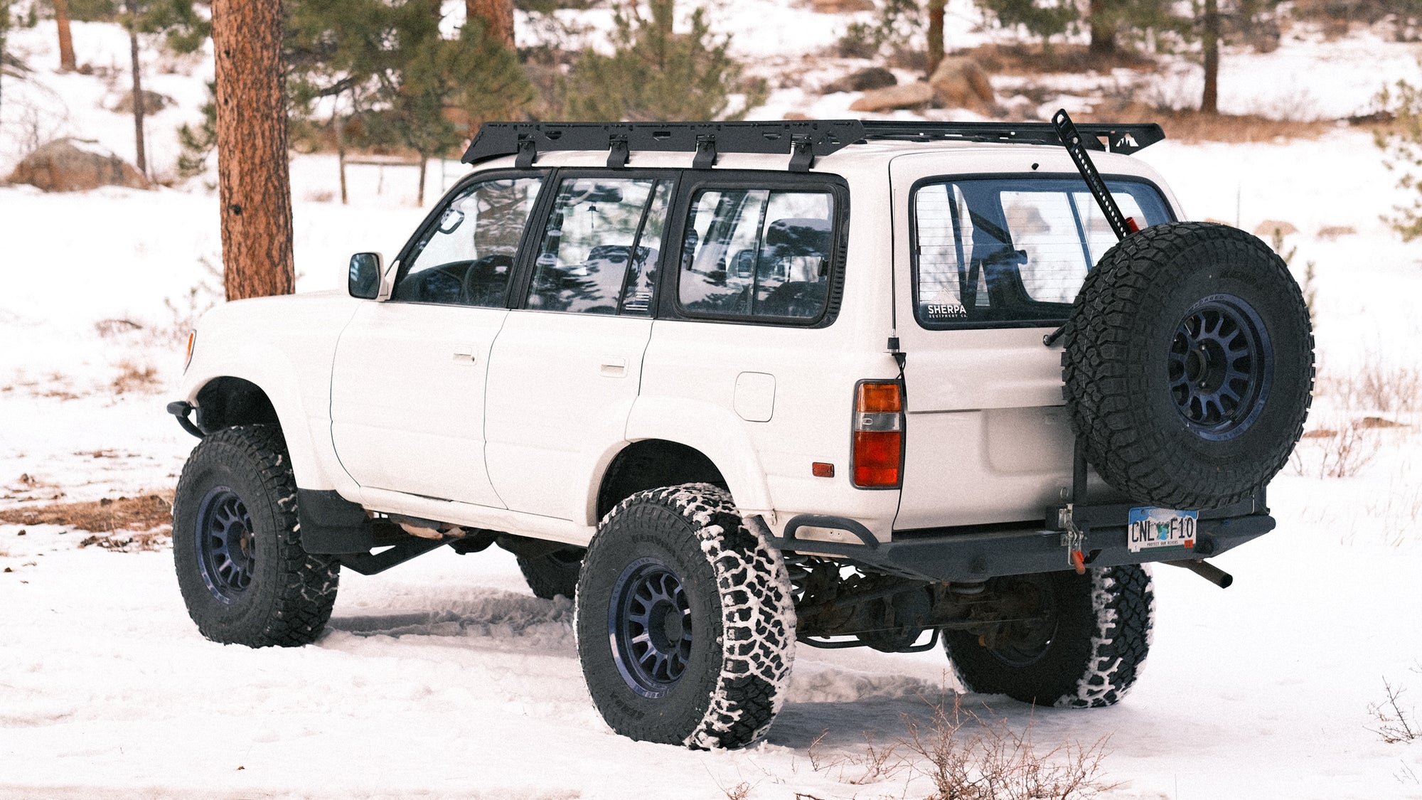 80 Series Land Cruiser Roof Rack | 1990-1997 LC80 | Sherpa Equipment Co.